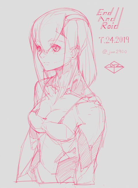 TINAMI - [イラスト]ラクガキ19,7,24