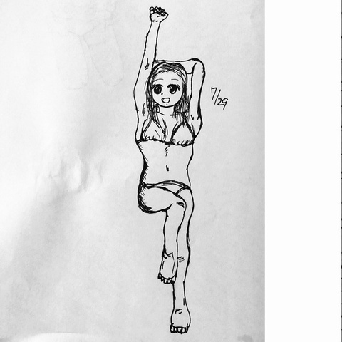 TINAMI - [イラスト]5分スケッチ 19/7/29