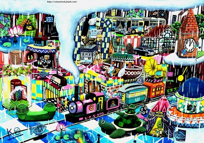 TINAMI - [イラスト]Realize Rain 2019