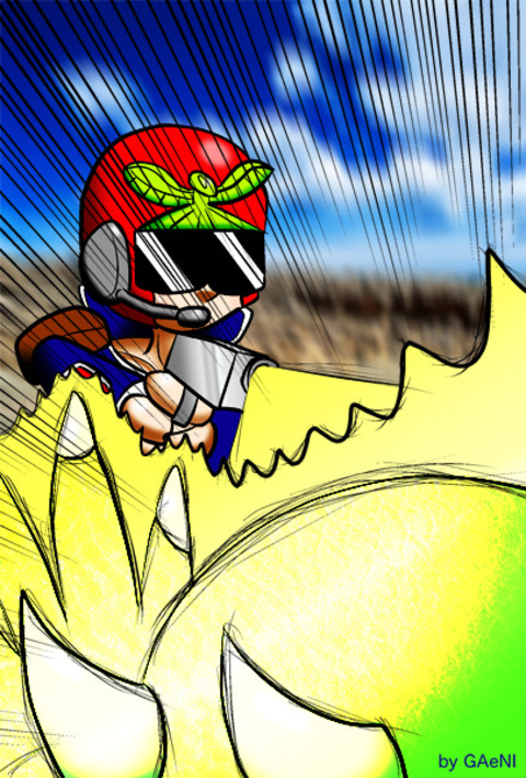 TINAMI - [イラスト]【F-ZERO】VS【ワンドロ】