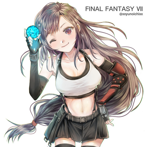 TINAMI - [イラスト]FINAL FANTASY 7 ティファ