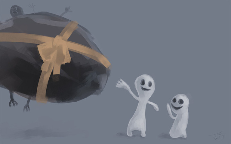 TINAMI - [イラスト]プレゼント Present