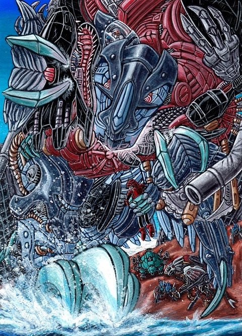 TINAMI - [イラスト]激突！最凶 VS 最凶