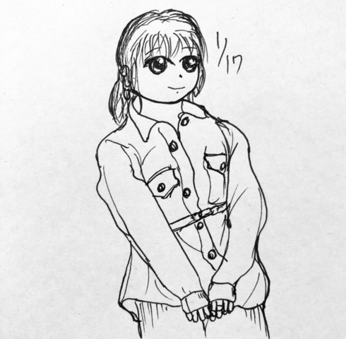 TINAMI - [イラスト]5分スケッチ 20/1/17