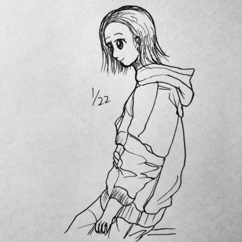 TINAMI - [イラスト]5分スケッチ 20/1/22