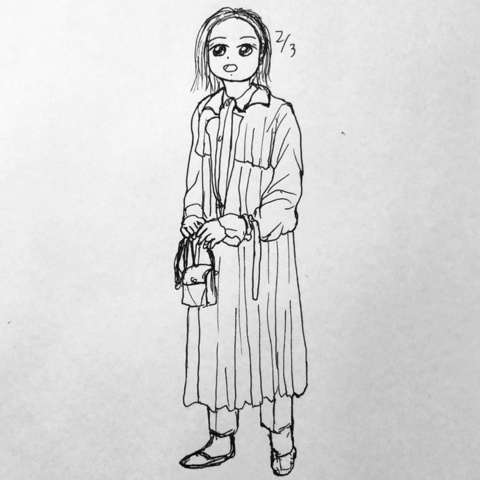 TINAMI - [イラスト]5分スケッチ 20/2/3