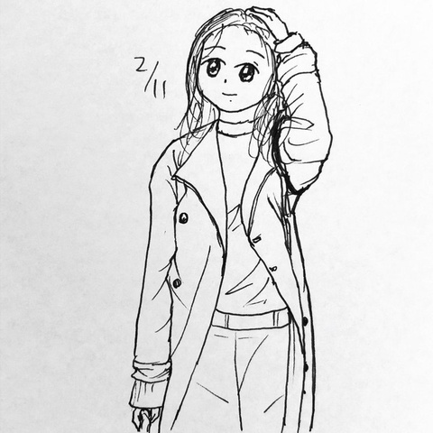 TINAMI - [イラスト]5分スケッチ 20/2/11