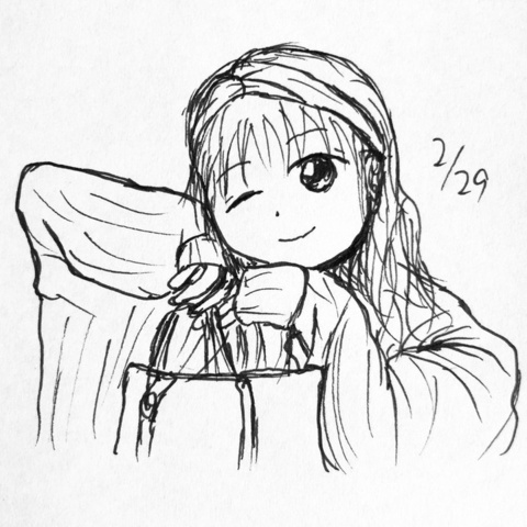 TINAMI - [イラスト]5分スケッチ 20/2/29