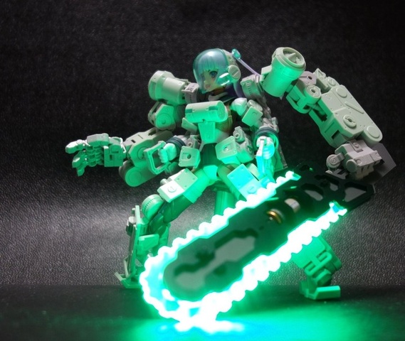 TINAMI - [モデル]1/12 電光剣その2「闇裂き電導鋸」