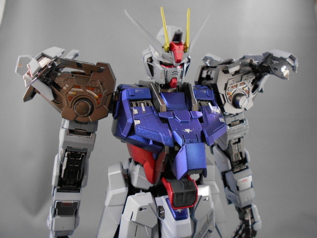 TINAMI - [モデル]PG パーフェクトストライクガンダム①ストライク本体