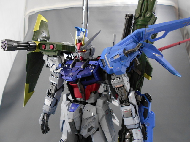 TINAMI - [モデル]PG パーフェクトストライクガンダム③パーフェクトストライク