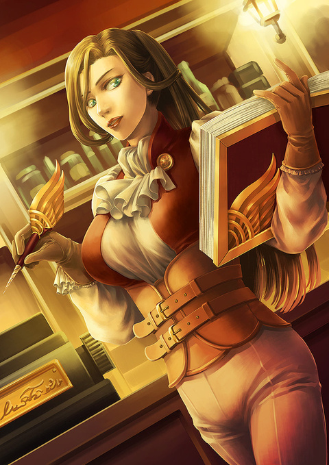 TINAMI - [イラスト]PC彩色キャラクターイラストサンプル2020年再開版③