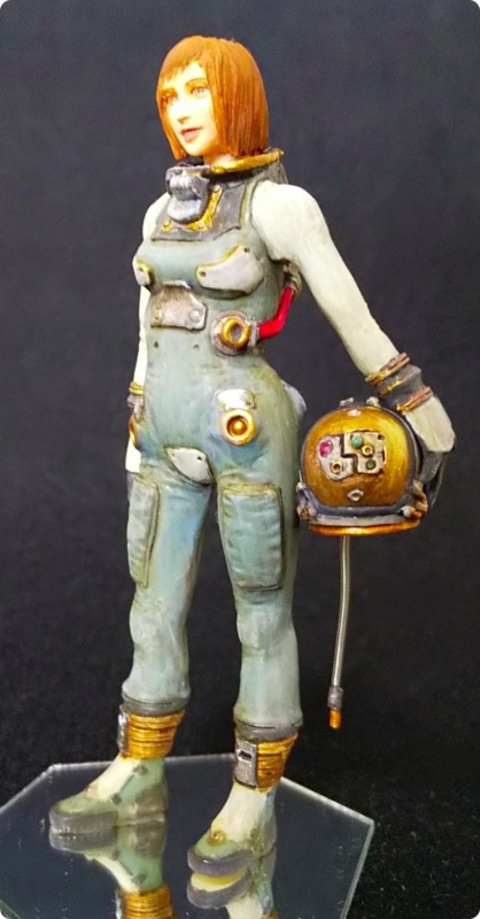 TINAMI - [モデル]1/20 汎用女性宇宙飛行士（ホネミッツプロダクツ）