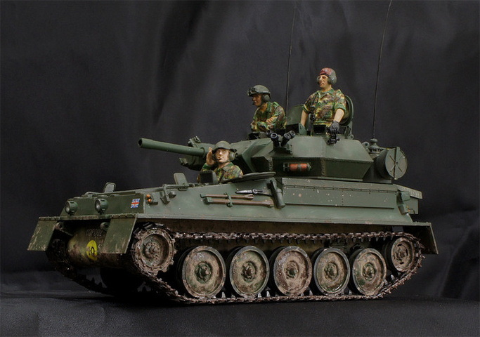 TINAMI - [モデル]AFV倶楽部1/35 FV101スコーピオン空挺戦車