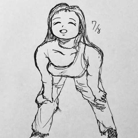 TINAMI - [イラスト]5分スケッチ 20/7/8