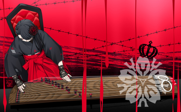 TINAMI - [イラスト]【箏】KING（Kanaria）弾いてみたby子桜