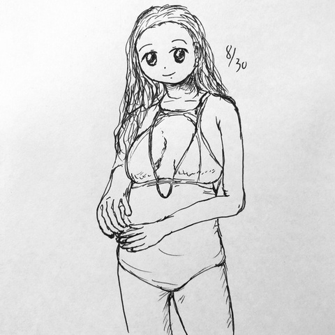 TINAMI - [イラスト]5分スケッチ 20/8/30