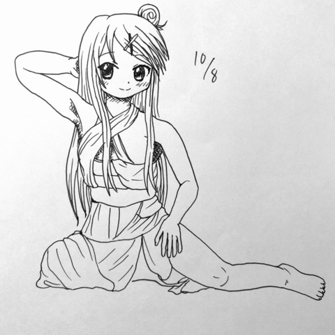 TINAMI - [イラスト]1日1枚 20/10/8