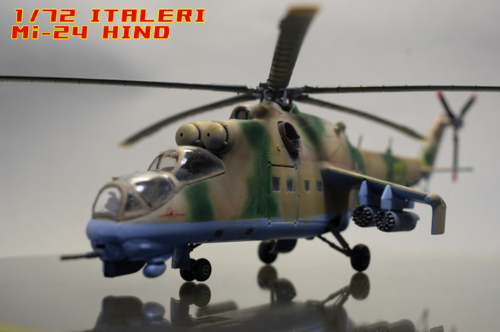 TINAMI - [モデル]ITALERI Mi-24 ハインド 1/72