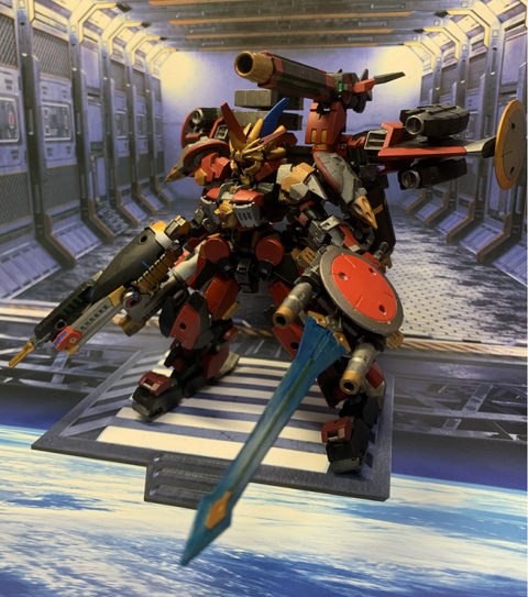 TINAMI - [モデル]30MM ポルタノヴァカスタムモデル 〝焔獅子(ファイアレオ)〟