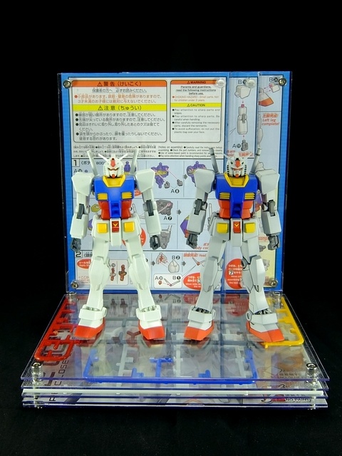 TINAMI - [モデル]ガンプラ / ←before RX-78 after→