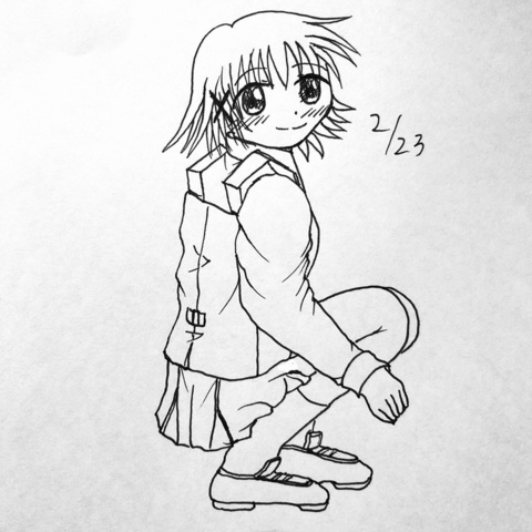 TINAMI - [イラスト]1日1枚 21/2/23