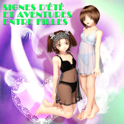 TINAMI - [イラスト]Signes d'été et aventures entre filles 030