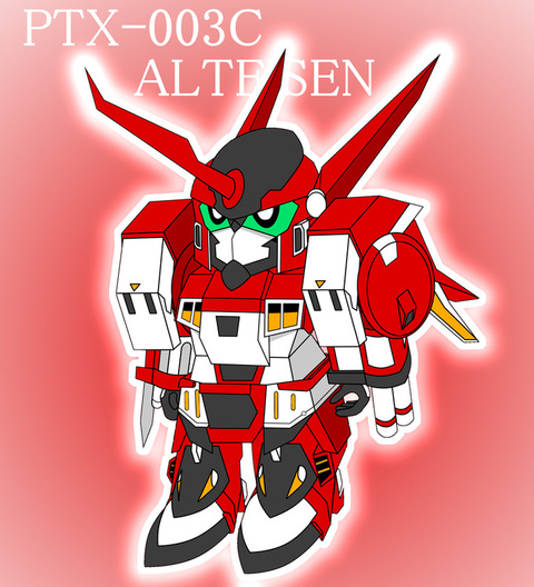 TINAMI - [イラスト]SDアルトアイゼン