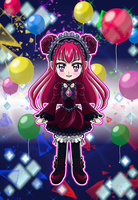 TINAMI - [イラスト]ちびっ娘ダークドリーム(ゴスロリ)