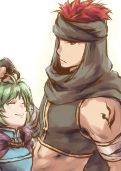 TINAMI - [イラスト]TwitterのFE烈火絵ジャファル、ニノ