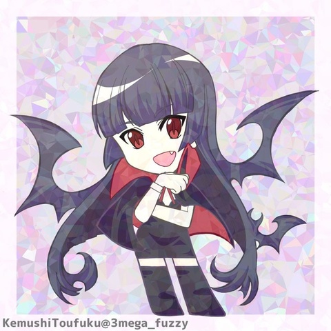 TINAMI - [イラスト]SD創作吸血鬼娘