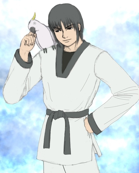 TINAMI - [イラスト]キャラデザ練習23 格闘チャンピオン