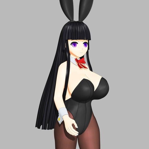 TINAMI - [マンガ]歩きのアニメーション練習（バニーガールVer.）