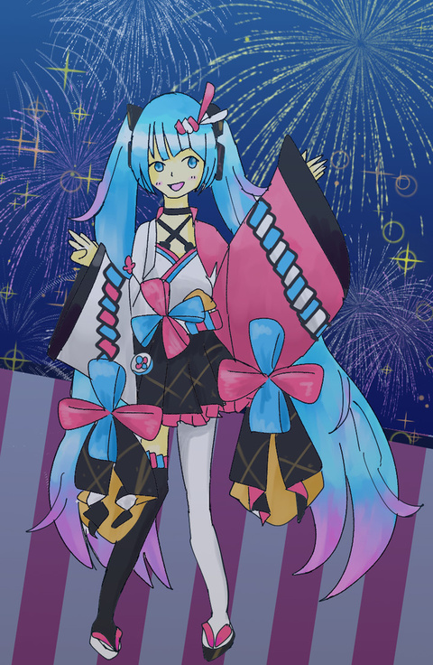 TINAMI - [イラスト]マジカルミライ2020ちゃん・夏