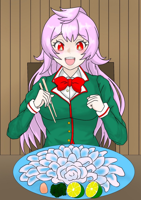 TINAMI - [イラスト]フグ刺しTime