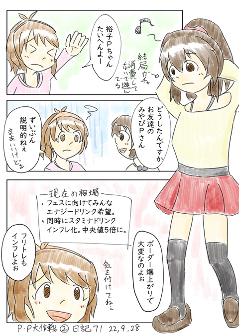 TINAMI - [マンガ]日記71 PP大作戦②