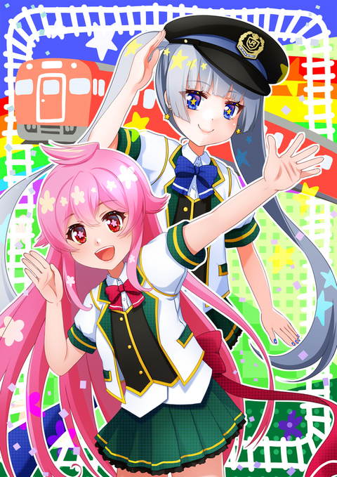 TINAMI - [イラスト]2022萌えサミ11×JR岩徳線