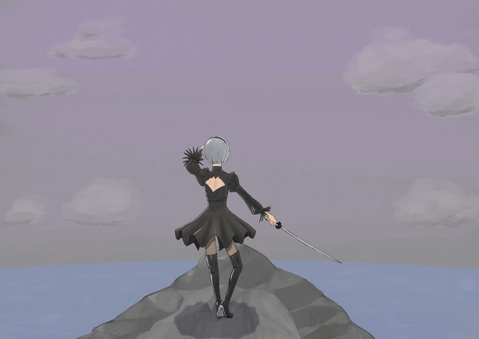 TINAMI - [イラスト]2B