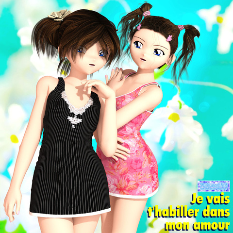 TINAMI - [イラスト]Je vais t'habiller dans mon amour 008