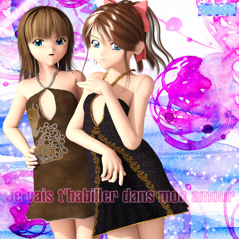 TINAMI - [イラスト]Je vais t'habiller dans mon amour 009