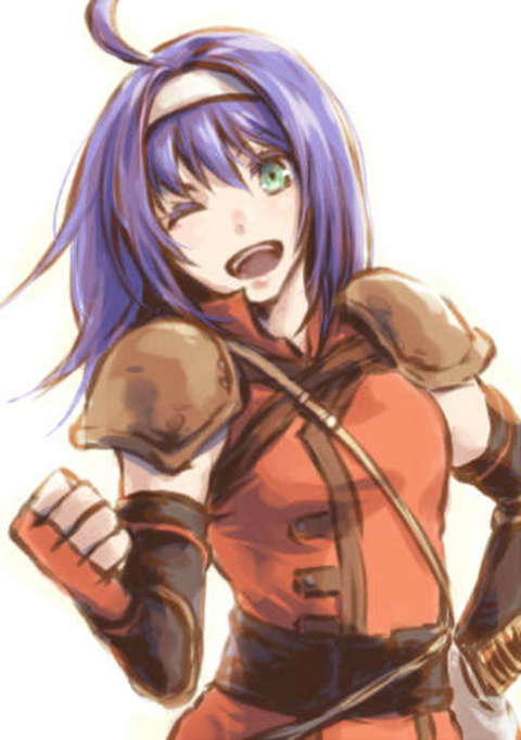 TINAMI - [イラスト]TwitterのFE蒼炎絵ワユ