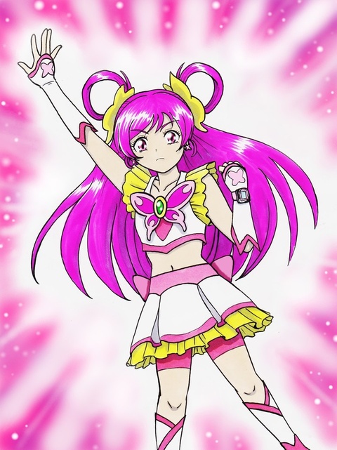 TINAMI - [イラスト]大いなる希望の力 キュアドリーム（2）