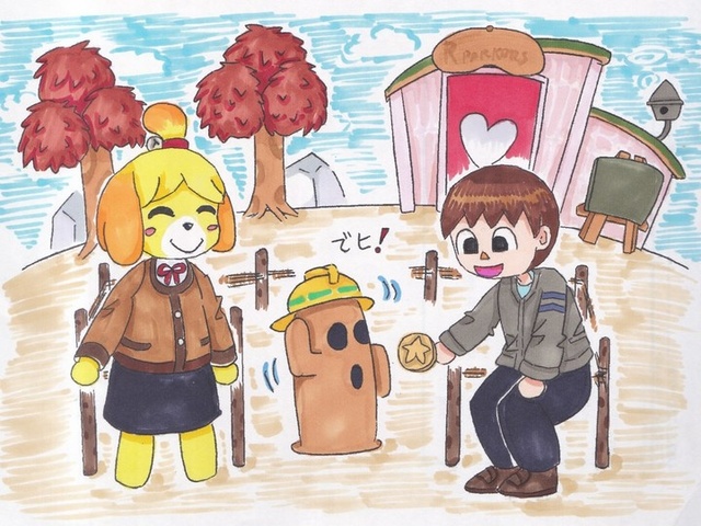 TINAMI - [イラスト]とびだせどうぶつの森10周年記念