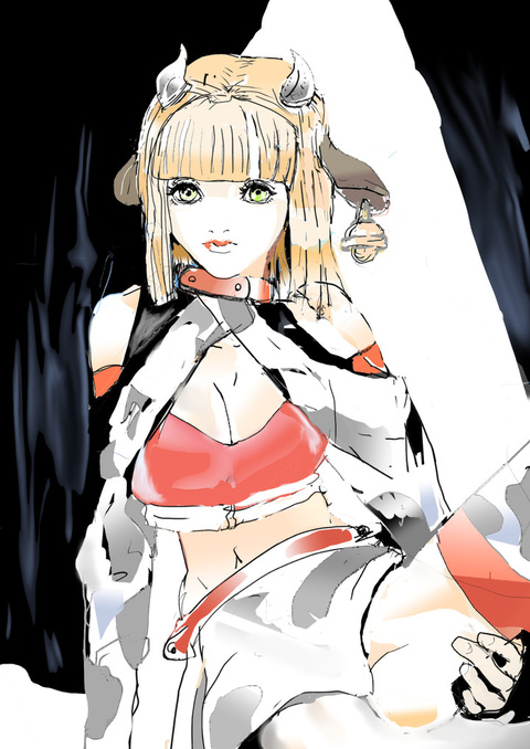 TINAMI - [イラスト]デモンデザルグ04 “ハイ－デモン ”思案中(TwTо