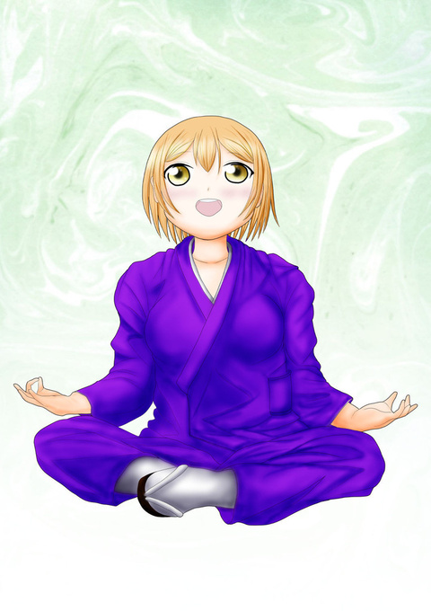 TINAMI - [イラスト]作務衣凛ちゃん 22/12/2