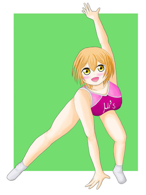 TINAMI - [イラスト]エアロビ風凛ちゃん 23/1/6