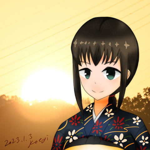 TINAMI - [イラスト]吹雪(20230103)