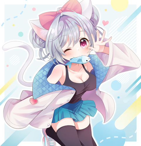 TINAMI - [イラスト]アイドルウインク(☆ゝω・)b