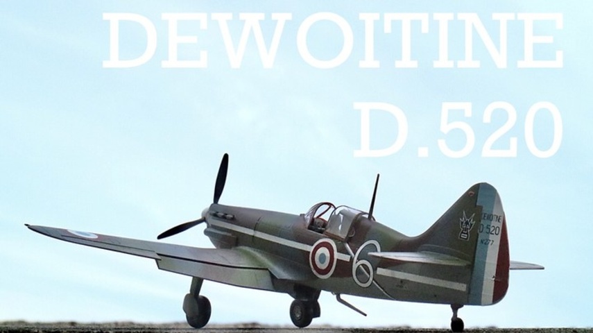 TINAMI - [モデル]デヴォアティーヌD.520（タミヤ1/48）