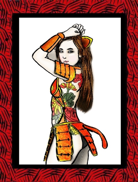 TINAMI - [イラスト]電脳浮世美人画かたろぐ 6（デジタルガールズイラスト）_D-Fashion6-030